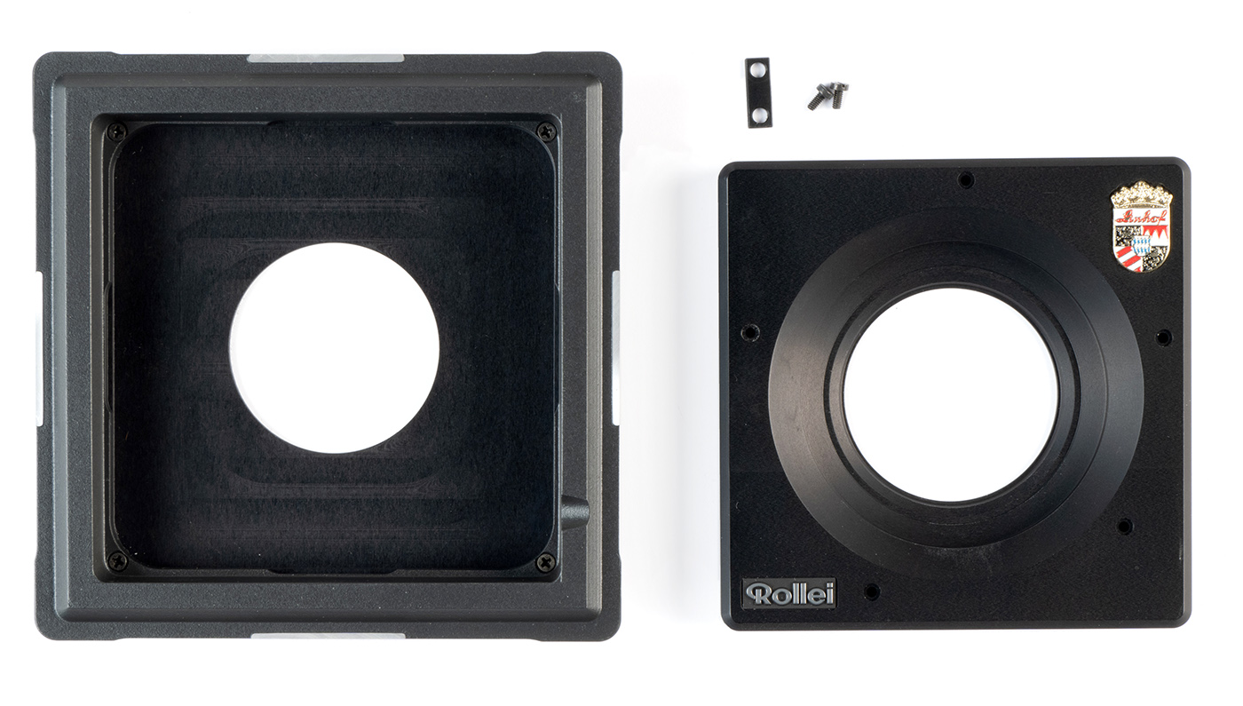 Double recessed lensboard M 679, with hole size 1 / Rollei Shutter ...